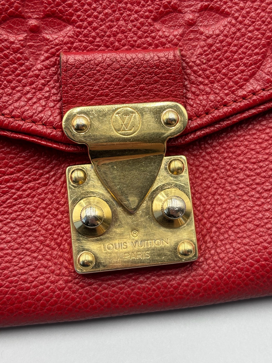 Louis Vuitton Saint-Germain Red Empreinte monogram bag – Erin's Online ...
